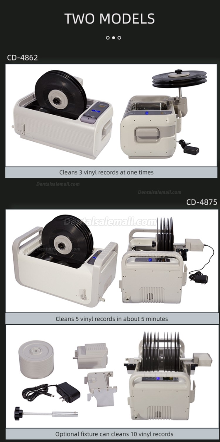 CODYSON CD-4875 7.5L Digital Multiple Vinyl Lp CD Record Ultrasonic ...