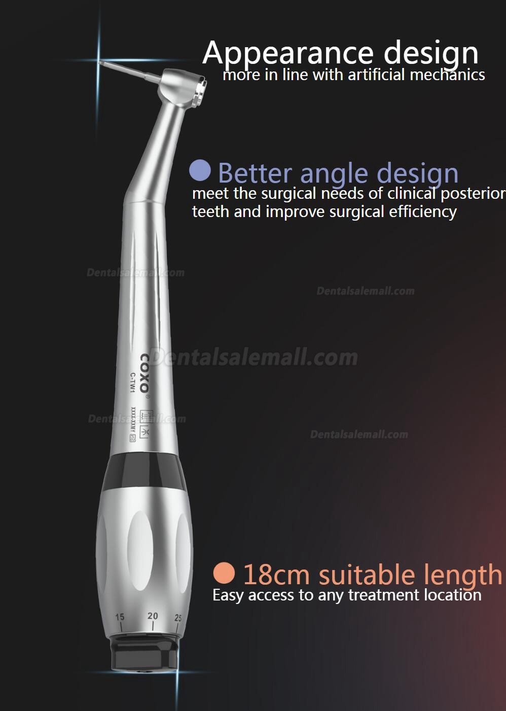 YUSENDNET COXO C-TW1 Dental Implant Torque Wrench Universal Implant ...