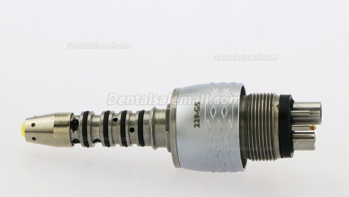YUSENDENT CX229-GS Sirona Type Dental LED Quick Coupling Fit Sirona R/F ...