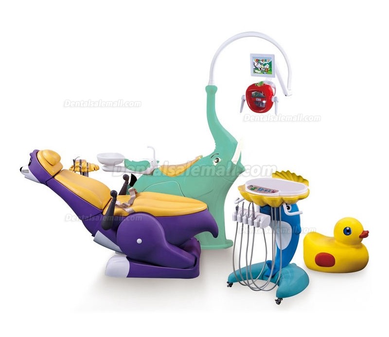 Children Dental Chair Unit Kids Dental Chair Dental Pediatric Treatment ...