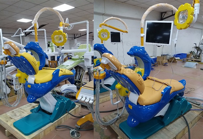 Pediatric Treatment Unit Children Dental Chair Unit Kids Dental Chair ...