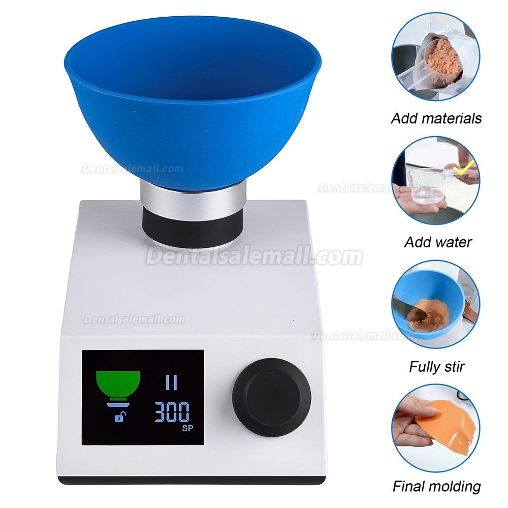 Dental Lab Automatic Alginate Mixer Adjustable Speed 5–300RPM at ...