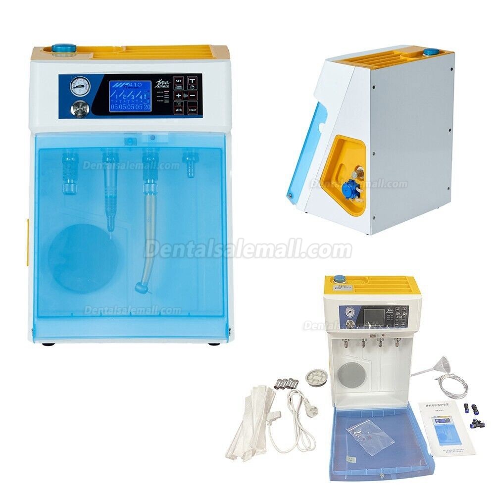 Automatic Dental Handpiece Cleaning and Lubrication System with 4 ...