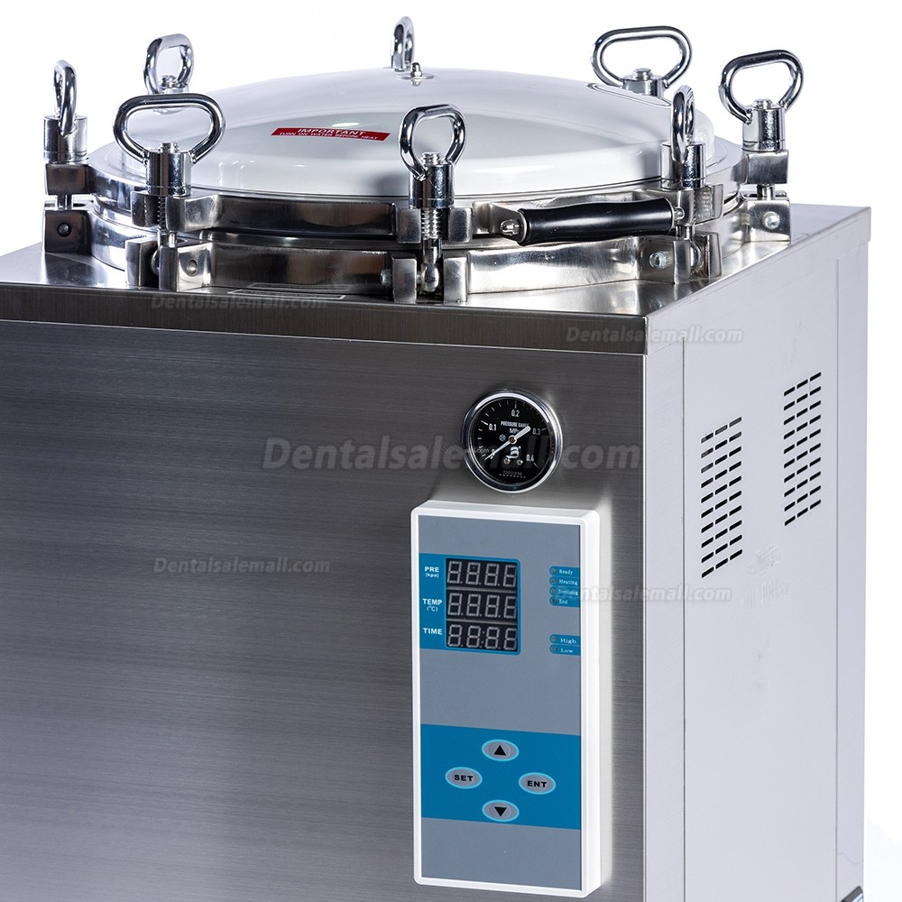 35L-150L Tabletop Portable Automatic Large Vertical High Pressure Steam ...