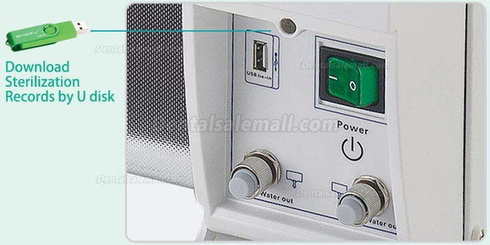 Getidy® JQA-18/23 Dental Steam Autoclave Sterilizer Class B 18L/23L at ...