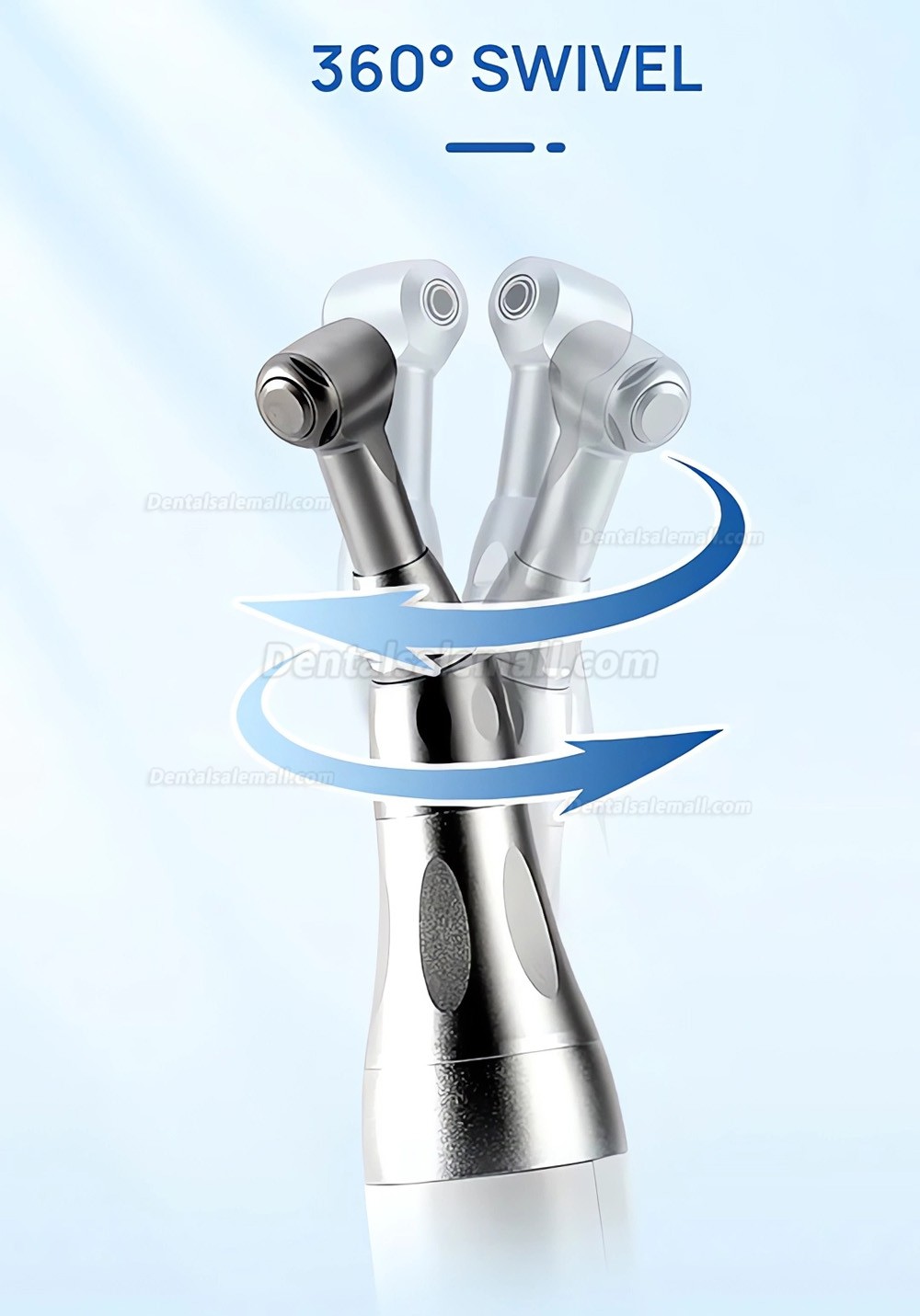 M3Pro Dental Cordless Hygiene Prophy Handpieces 5 Speed Settings 360 ...