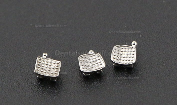 200Pcs/10 Packs Orthodontic OC Metal Brackets Braces Mini Roth 022 345 ...