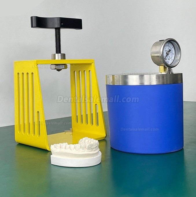 Dental Hydraulic Pressure Pot Pressure Polymerizer Dental Lab Materials ...
