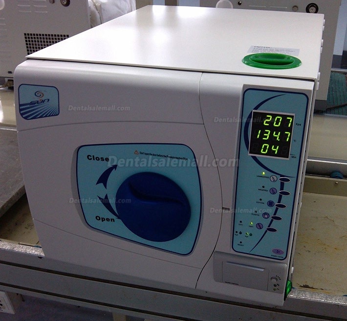 Sun® SUN-II-D 12L Dental Autoclave Sterilizer Vacuum Steam with Printer ...