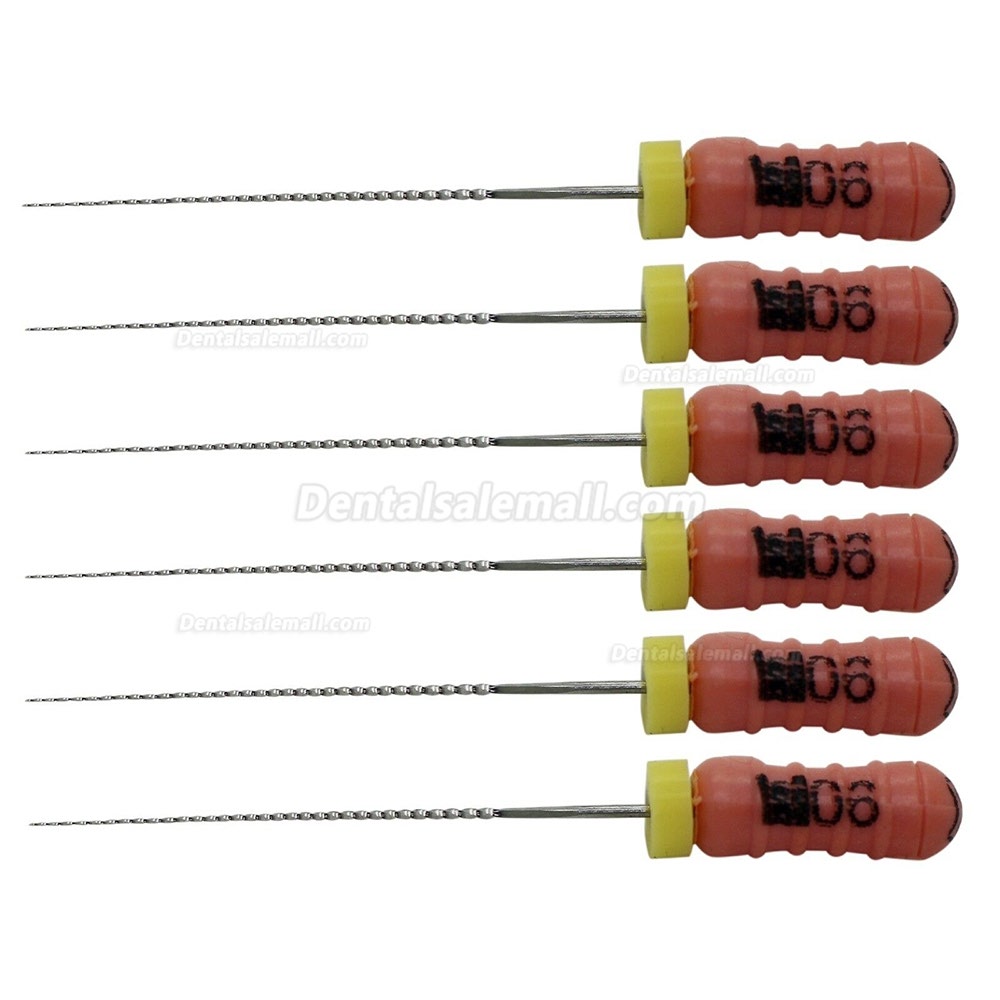 10 Packs Dental Endodontics K File 6# 8# 15# 20# 25# 30# 35# 40# 21mm ...
