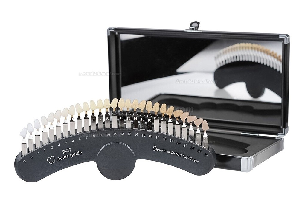 27 Colors Teeth Whitening 3D Shade Guide Tooth Bleaching Color Chart ...