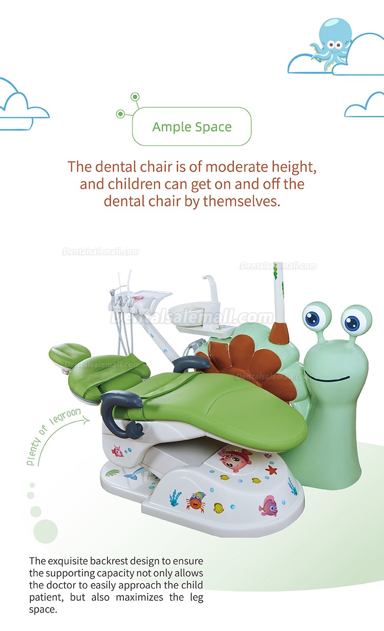 Gladent® GD-S800 Children Dental Chair Unit Electric Kids Dental Chair ...